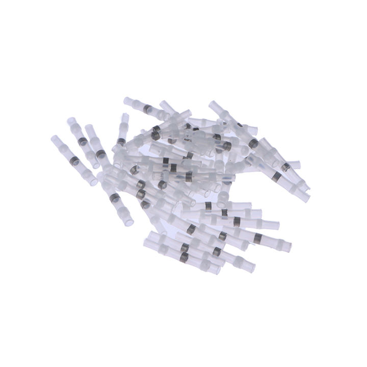 50pcs Solder Seal Wire Connectors Waterproof 3:1 Crimp Heat Shrink ...