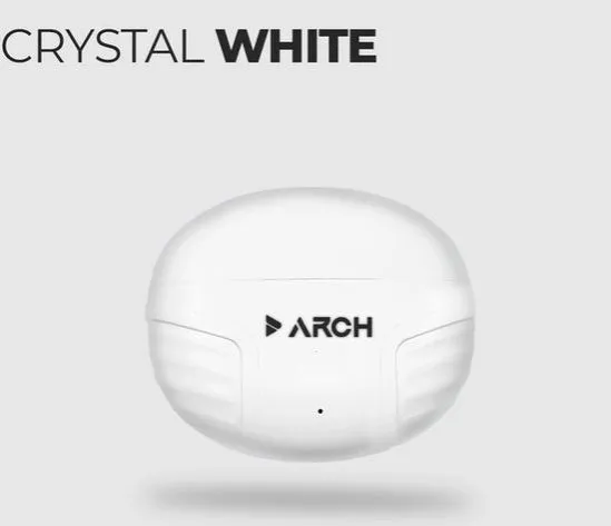 ARCH Supreme – Wireless White Earbuds with ANC Noise Cancellation & 24 ...