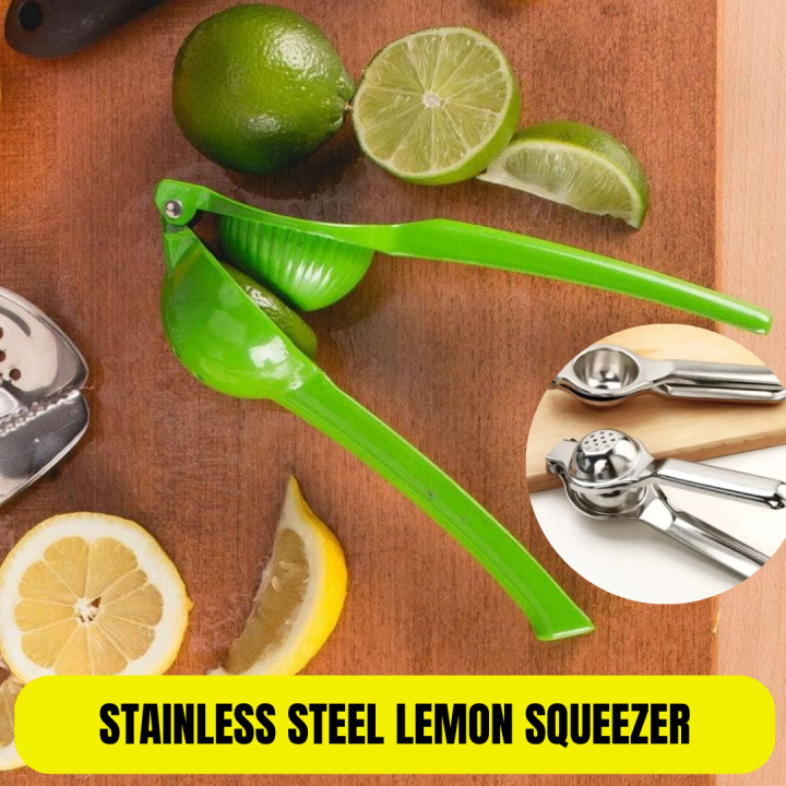 Stainless steel manual lemon squeezer extract juice from citrus Perfect ...