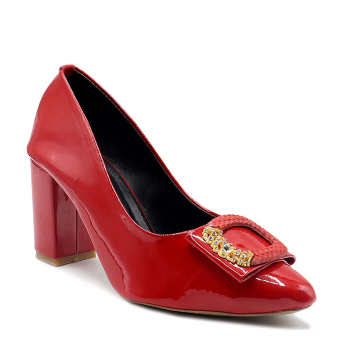 Heels - Red Formal Court Shoes 085494 | Daraz.pk