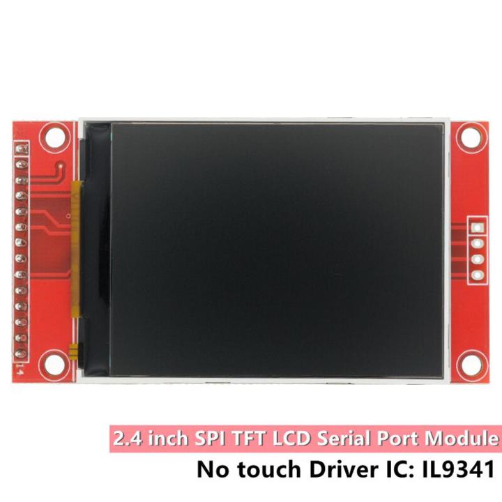 2.4" 2.4 inch 240x320 SPI TFT LCD Serial Port Module 5V/3.3V Adapter Micro SD Card ST7789V LCD ...