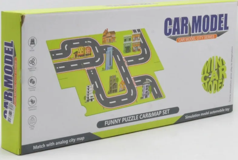 Diecast Mini Car & Map Playset | Daraz.pk