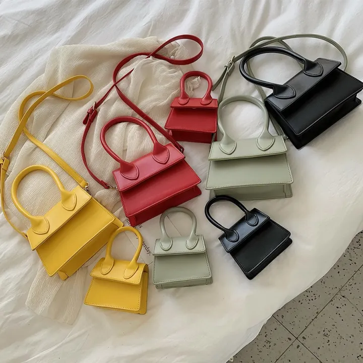 Women Mini Small Square Bag 2024 Fashion New Quality PU Leather Women's ...