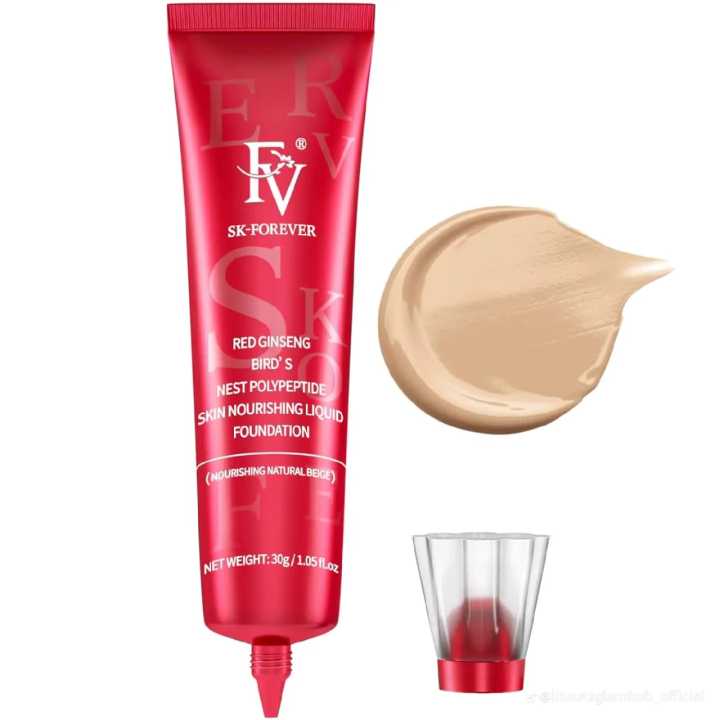 Silky Soft Focus Flawless Foundation Smooth Matte Finish Full Coverage ...