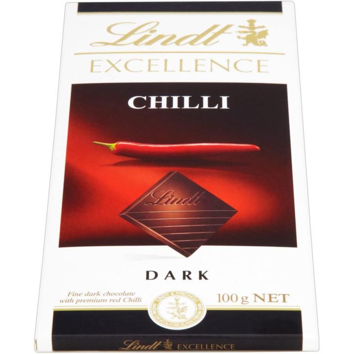 Lindt Excellence Chilli 100g-Imported | Daraz.pk