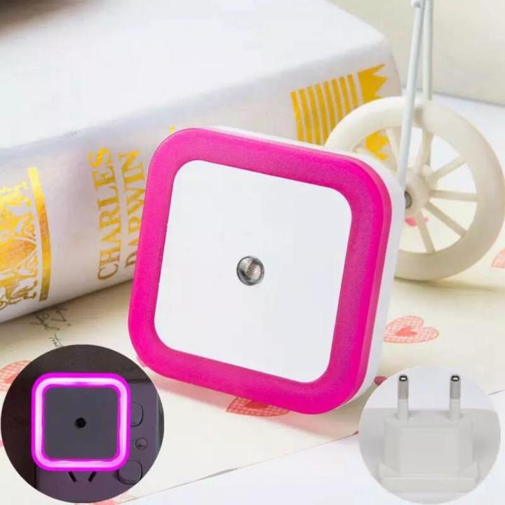 Square-shaped LED Night Light Stylish Small Intelligent Control ...