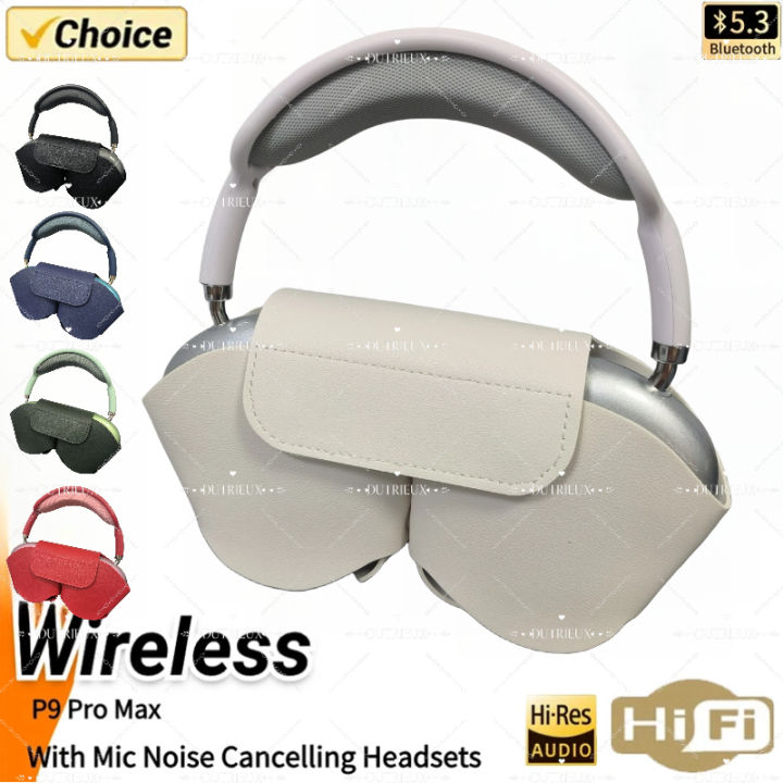P9 Pro Max Wireless Bluetooth Headphones Noise Cancelling Headsets ...