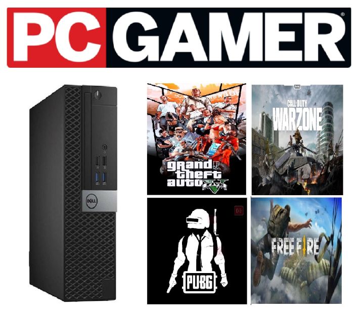 Optiplex 7040 SFF Gaming pc Intel Core i5 6th Generation 3.20 GHz, 8GB ...