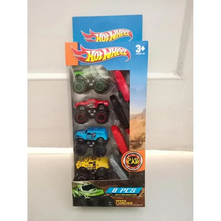 Mini Monster Car With Hot Wheel Toy For Kids | Daraz.pk