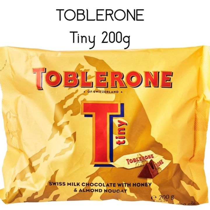 Mini Share Pack - Toblerone Milk Chocolate 200g - Yellow | Daraz.pk