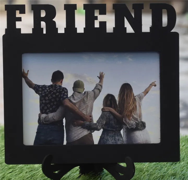 Family Photo Frame with MDF 3mm – Family Photo Frame Stand for Tabletop ...