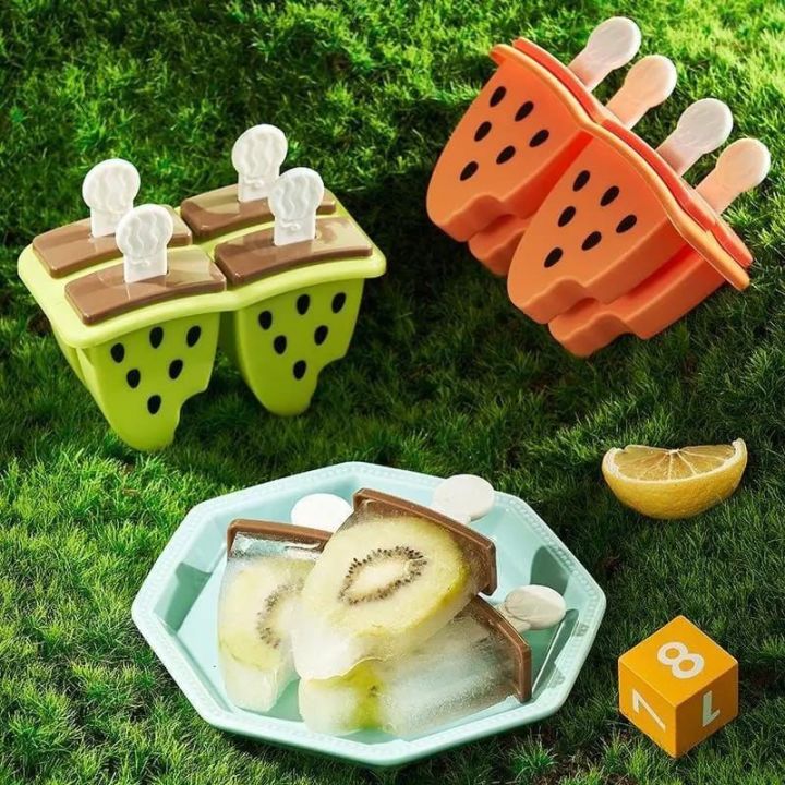 Fruit Shape Ice-cream Molds Kulfi Mould Ice Makers set 04 | Daraz.pk