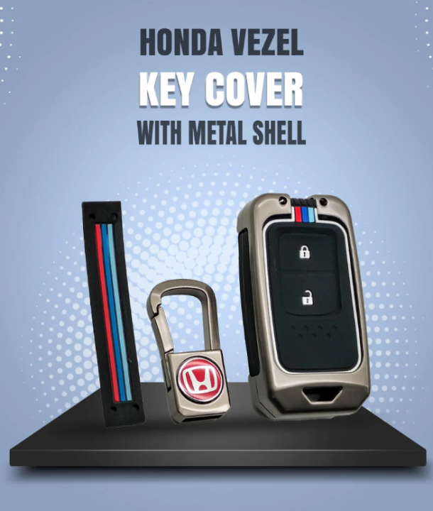 Honda Vezel Ally Metal Car Key Case | Daraz.pk