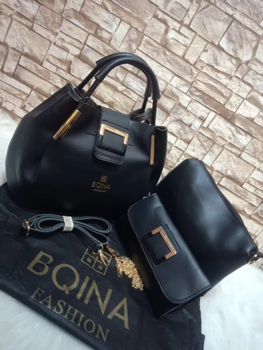 3 Pcs Women Handbag Set 2026 Messenger Bags Ladies Fashion Shoulder Bag ...