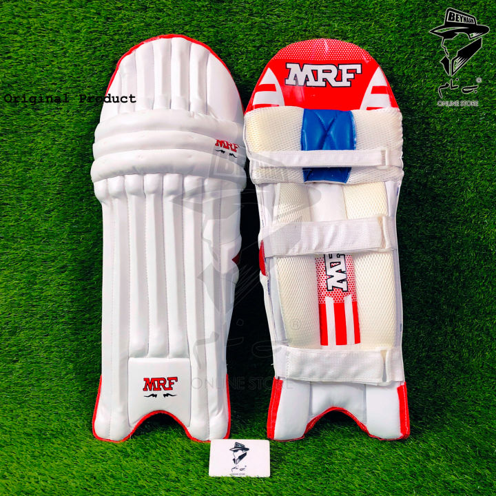 MRF Batting Pads Premium Quality Professional Cricket Standard Batting ...