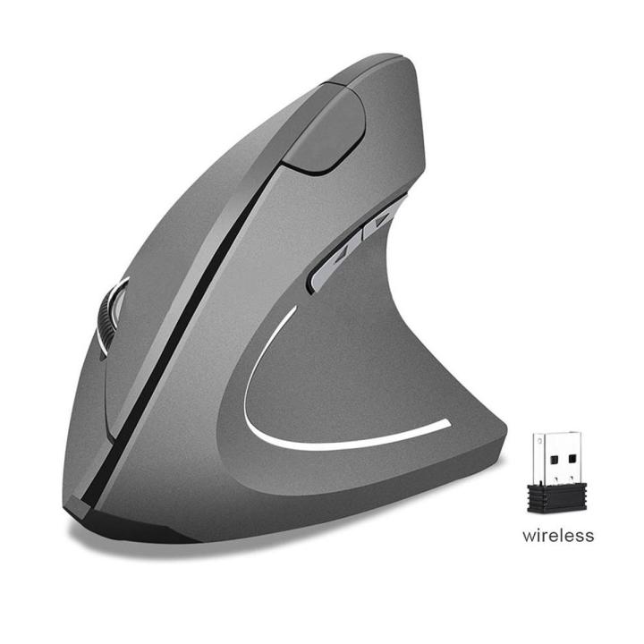 2.4G Wireless Mouse Vertical Mouse Ergonomic Optical 6 Buttons Mause ...