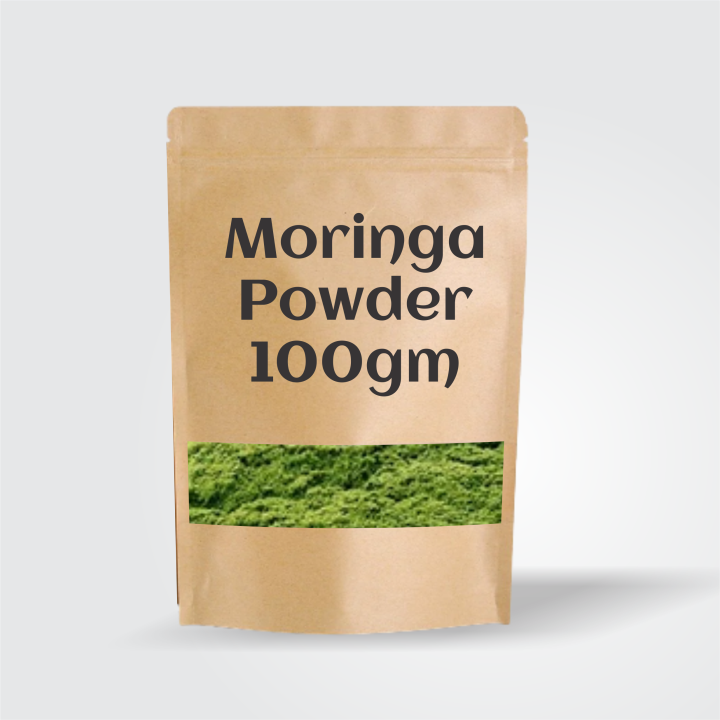 Organic and Pure Moringa Powder 100gm | Daraz.pk