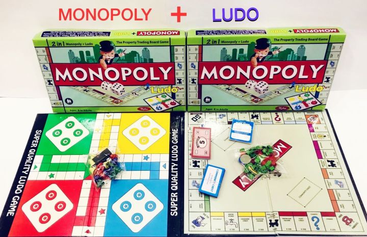 Monopoly + Ludo for kids | Daraz.pk