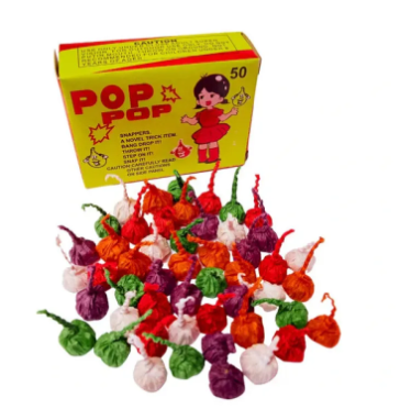 Pack Of Pop Pop Crackers - Pop Pop Snappers Fireworks for Kids - Each ...