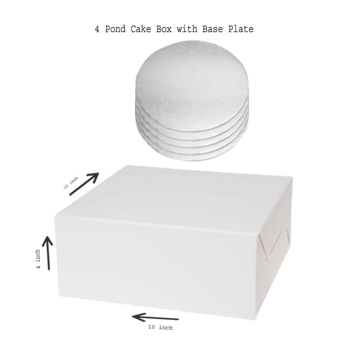 Cake Boxes, Square Disposable Cake Boxes, White Cake Box ,Cake Boxes ...
