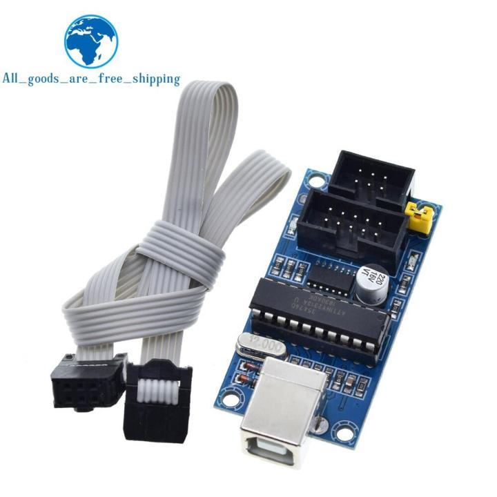 Tzt 1set Usbtiny Usbtinyisp Avr Isp Programmer Bootloader For Arduino 6784