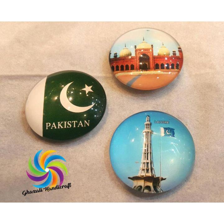 Fridge magnets pakistani cultural and monument (set of 3) Pakistani ...