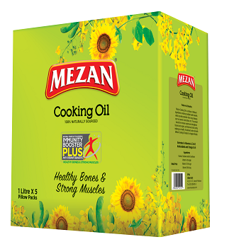 Mezan Cooking Oil 1x5 Ltr Carton | Daraz.pk