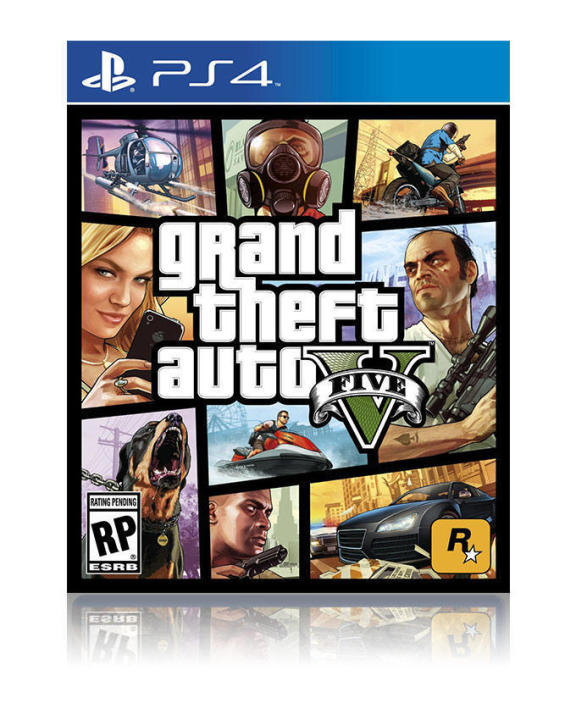 GTA V for ps4 used game | Daraz.pk