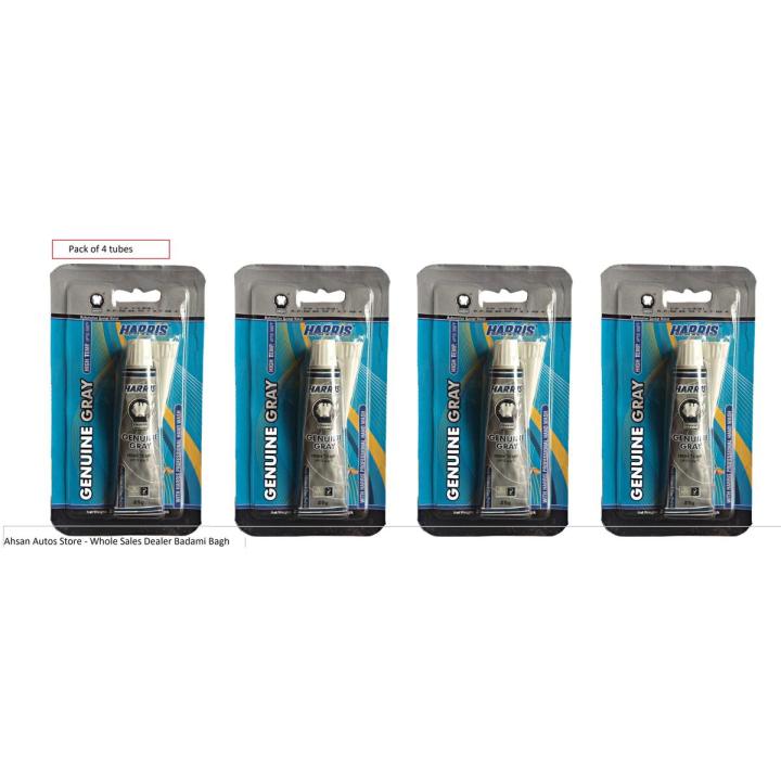 Harris silicone sealant tube 25g High Temperature Grey (pack of 4 ...