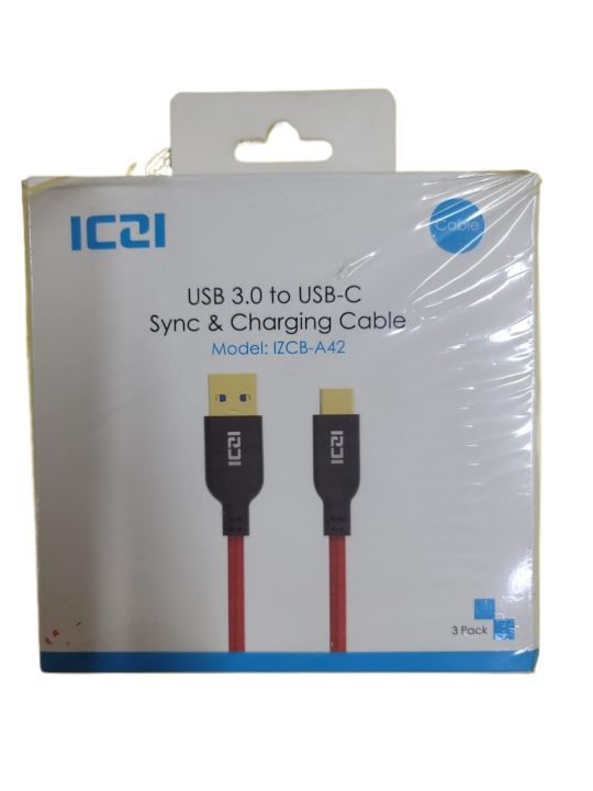 C-Type to USB 3.0 Fast Charging Data Cable - Pure Copper for High-Speed ...
