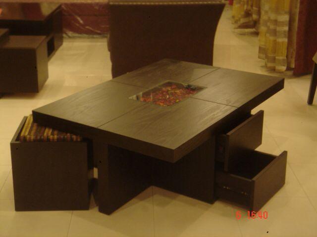 Center Table With Stool / Centre Table With Stool / Coffee Table With ...