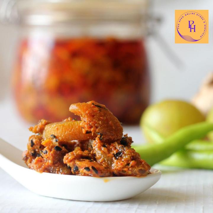 MIX PICKLE, MIX ACHAAR, 440g, VERY TESTY & DELICIOUS, HOME MADE & FRESH ...