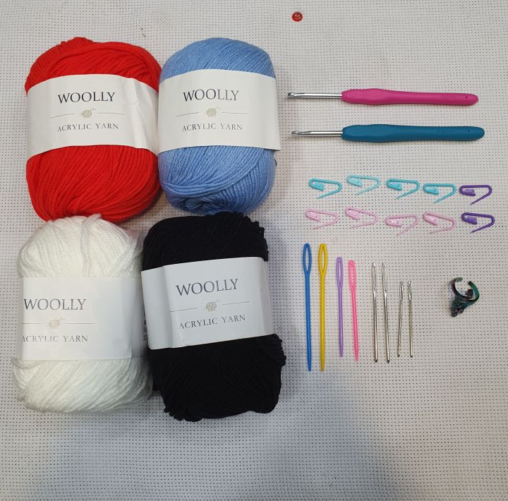 WOOLLY Basic Beginner Crochet Kit | Daraz.pk