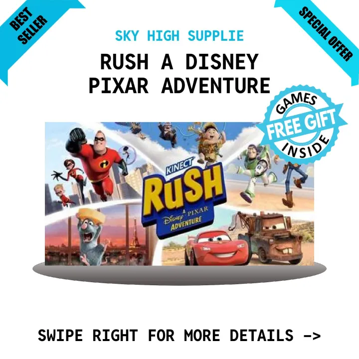 RUSH A DISNEY PIXAR ADVENTURE .JPG - PC Game - Easy and complete ...
