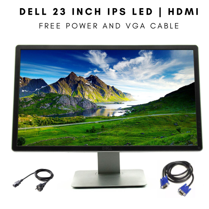 23 inch LED MONITOR | 1920 X 1080P IPS LED | VGA - DVI - DP INPUTS ...