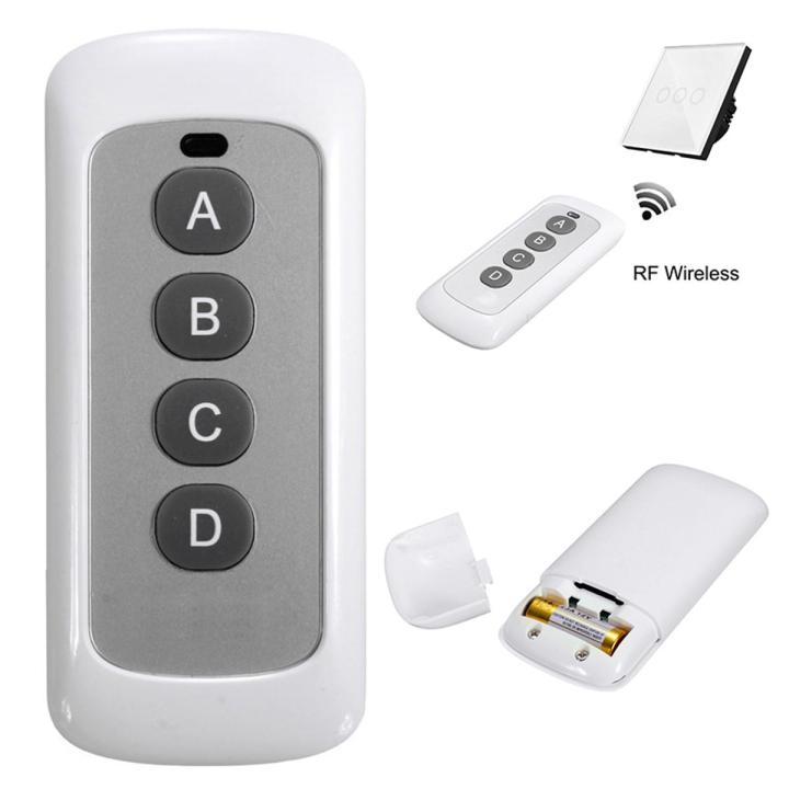 DC 12V Wireless Smart Remote Control 4 Buttons for Wall LED Light ...