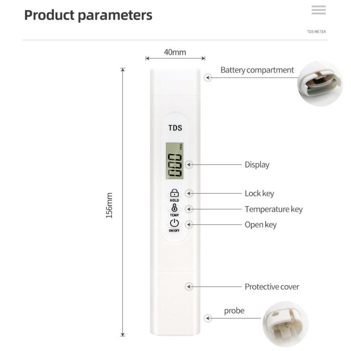 brand new tds meter | Daraz.pk