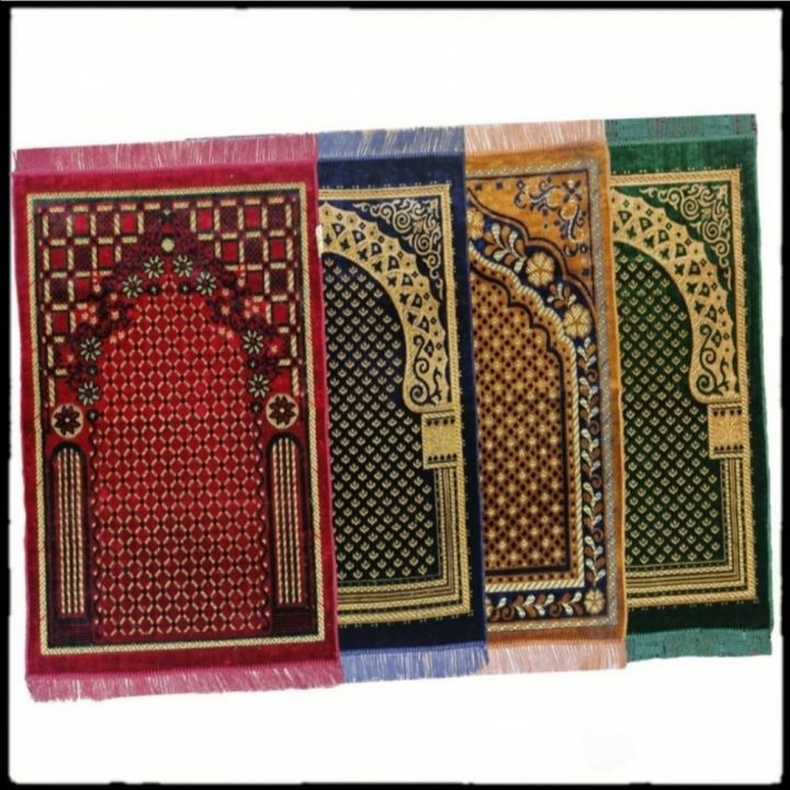 Traditional Turkish Style Prayer Rug, Jai Namaz, Janamaz Prayer Mat ...