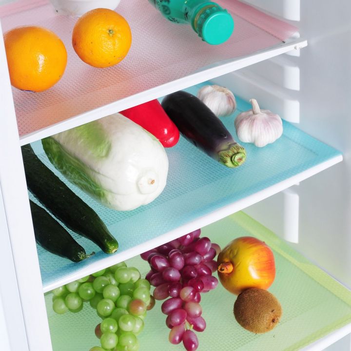 Fridge Matt Roll / Washable Fridge Mat Kitchen Drawer Shelf Table Liner ...