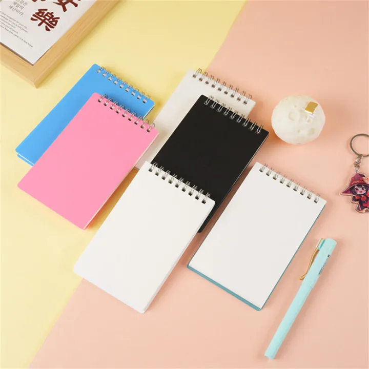 A7-Size Notebook Lightweight Colored Compact Memo Pad 60-Sheet Portable ...