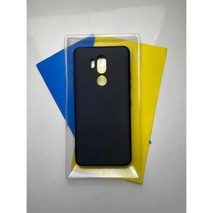 LG G7 ThinQ Matte Soft Silicon Shockproof Back Cover with Camera ...