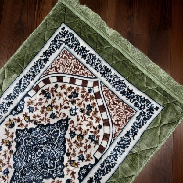 Fluffy Soft Velvet Prayer Mat - 928 - Fluffy Soft Velvet Prayer Mat ...