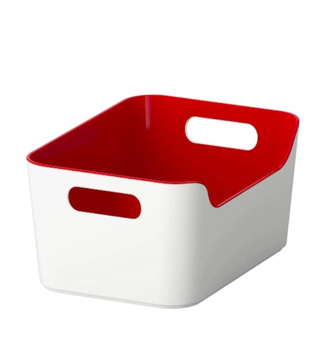 IKEA, Drawer Divider, Fridge Storage, Storage Box, VARIERA Box, White ...