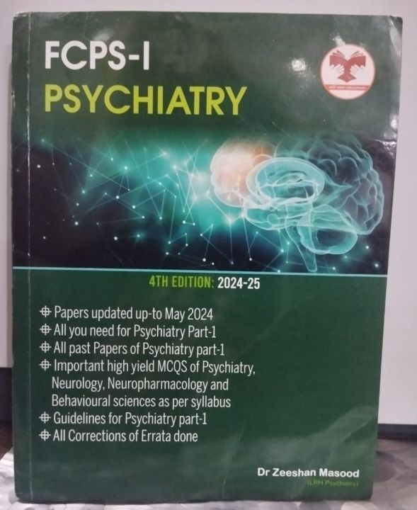 Zeeshan Masood Psychiatry - 4th edition | Daraz.pk