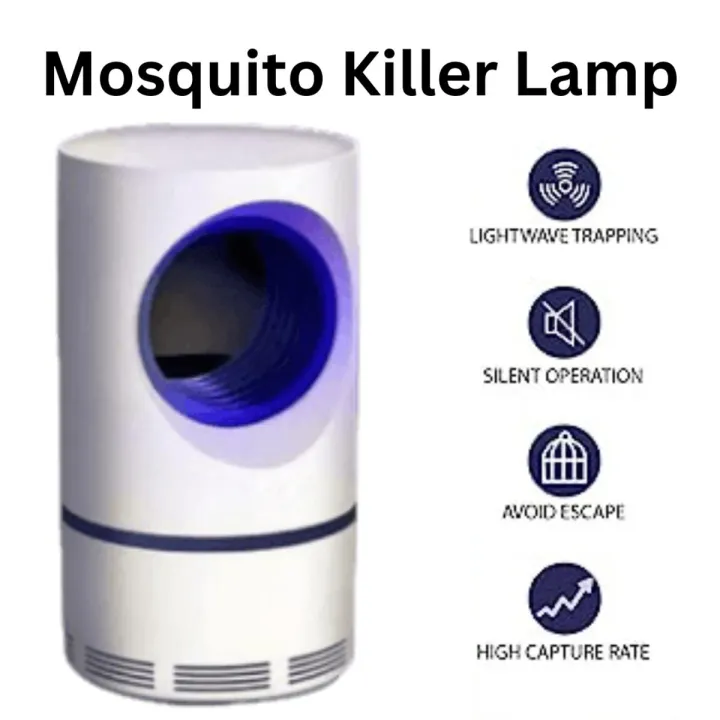 Electric Mosquito Trap Blue Light Mosquito Killer Lamp with USB Power ...