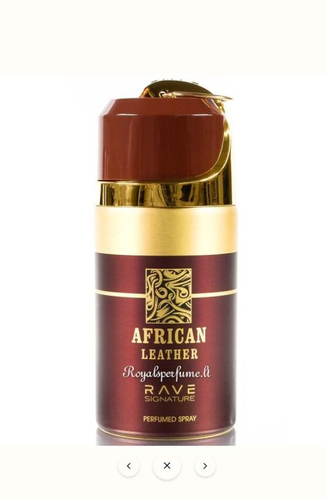 African Leather Body Spray 250ml By Rave Signature Dubai | Daraz.pk