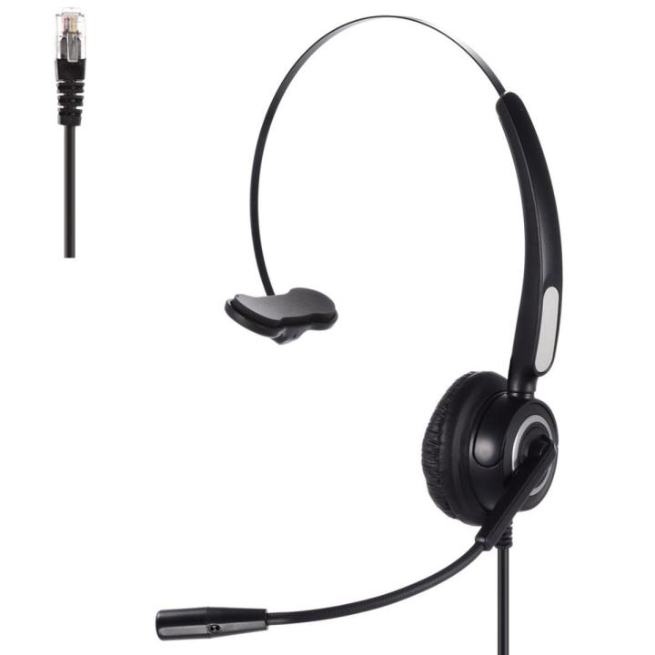 RJ9 Call Center Headphone Monaural Headphone Noise Reduction Headset ... RJ9 Call Center Headphone Monaural Headphone Noise Reduction Headset ...