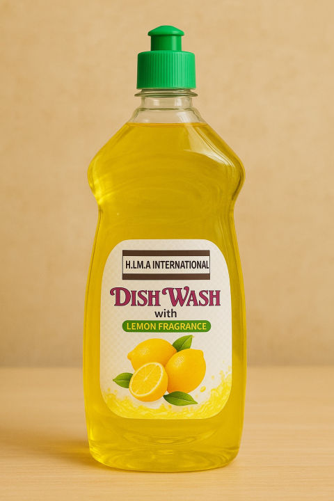 Dish Wash 500ML + Free Sponge – Powerful Grease Removal with Refreshing ...