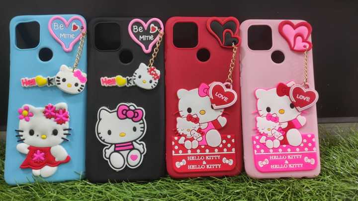 Oppo A15/A15s Girls back cover_Hello Kitty cover_Girls Fancy soft case ...