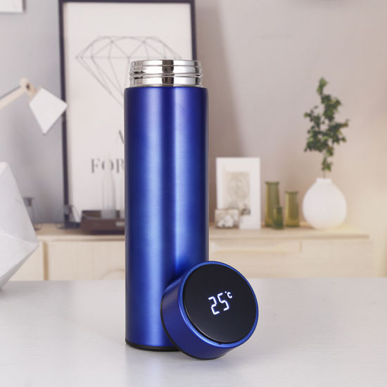 ZF Temperature Water Bottle, Smart Thermos Water Bottle, LED ...